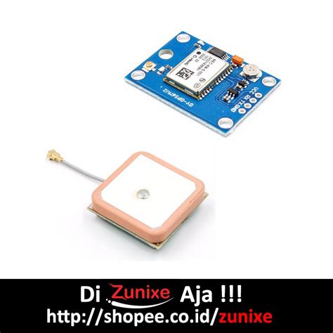 Jual Modul Gps Ublox Neo 6mv2 U Blox Neo 6m Untuk Arduino Raspberry Shopee Indonesia