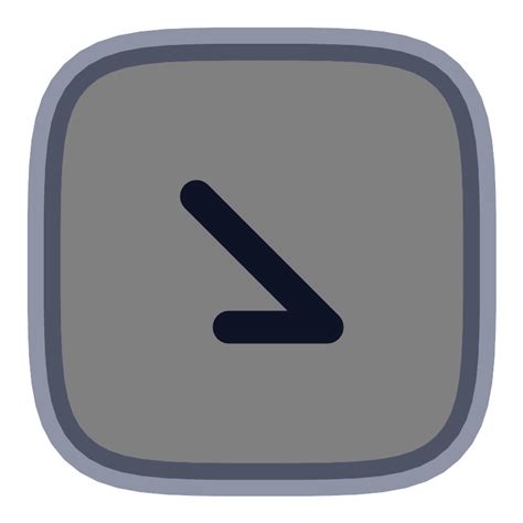 Square Arrow Right Down Vector Svg Icon Svg Repo