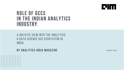 Role Of Gccs In The Indian Analytics Industry