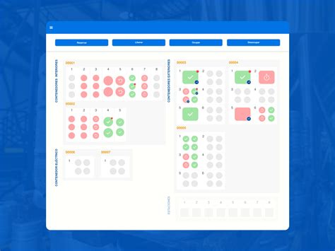 ui design for platform to manage time spaces and containers by natalia vallejo larre on dribbble