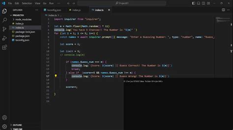 [video] launching number guessing game with typescript farjaz kashif