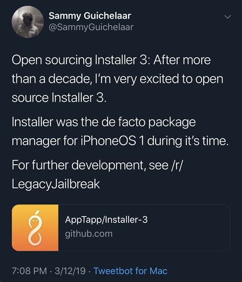 After More Than A Decade Iphoneos 1 Package Manager Installer 3 Has
