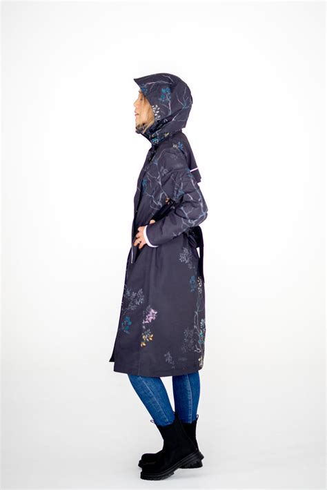Scribbler Womens Raincoat Botany Luxe Trench Coat Plus Size Nz