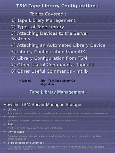 Ibm Tape Library Configuration Download Free Pdf Computer Data
