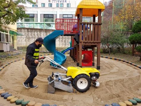 상대원초 유 어린이놀이터 모래소독 키제코 전국소독현황