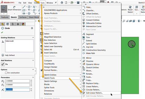How To Edit Sketch Patterns And Or Sketch Polygons