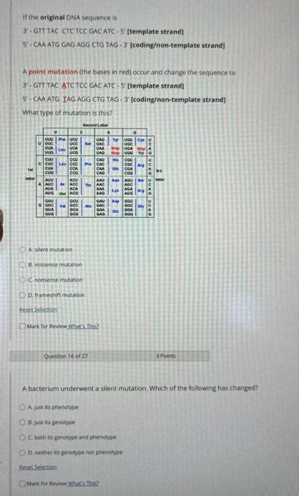 Solved If The Original Dna Sequence Is 3 Git Tac Ctc Tcc