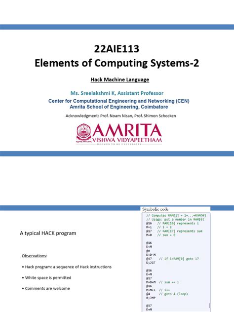Machine Language Part 2 Pdf Information Technology Computer