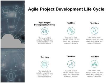 Agile Project Life Cycle PowerPoint Presentation And Slides PPT Slide SlideTeam