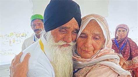 Pakistans Muslim Sister Meets Her Indian Sikh Brother After 75 Years