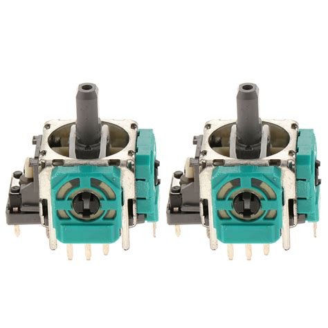 2x Joystick Replacement No Drifting Electromagnetic Joystick For Switch Pro Hall Effect Sensor