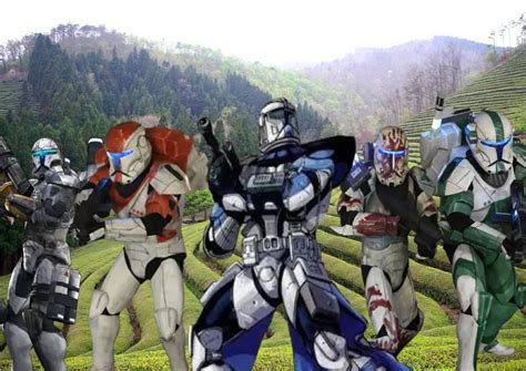 Alpha 17 And Delta Squad By Derkaiser117 On Deviantart