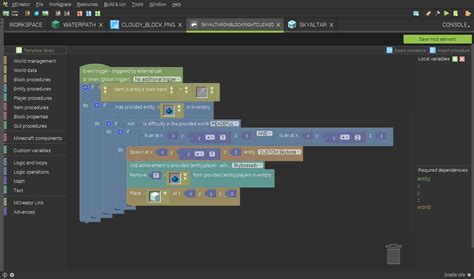 Скачать Mcreator создание модов для Minecraft бесплатно