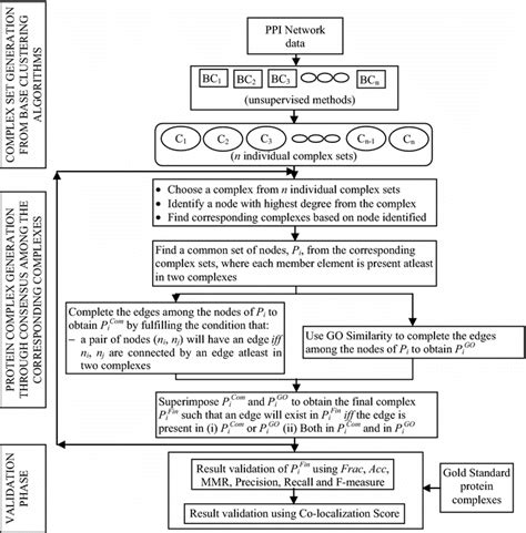 Conceptual Framework For The Proposed Protein Complex Detection Ensemble Download Scientific