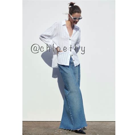 Zara | Skirts | Zara Denim Skirt Z975 | Poshmark