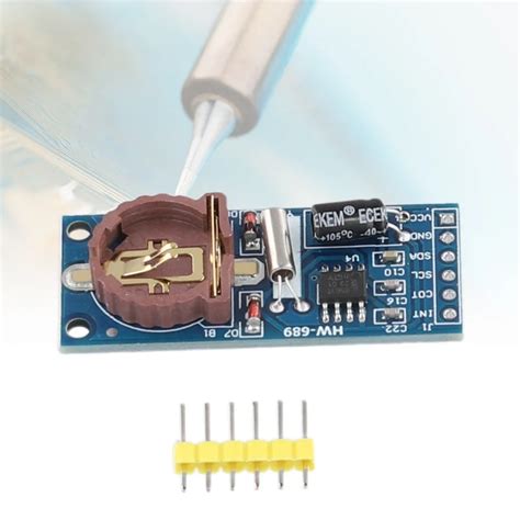 Horloge temps réel précise carte technique IIC RTC Test et Avis