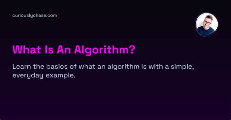 What Is An Algorithm