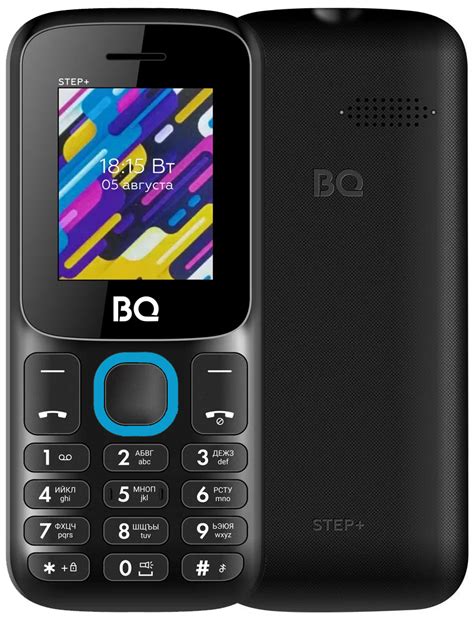 Мобильный телефон BQ 1848 Step+ Черный / зеленый — купить в интернет ...