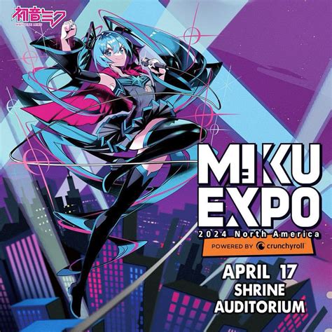 Apr 17 2024 Hatsune Miku At Shrine Auditorium Los Angeles California United States Concert