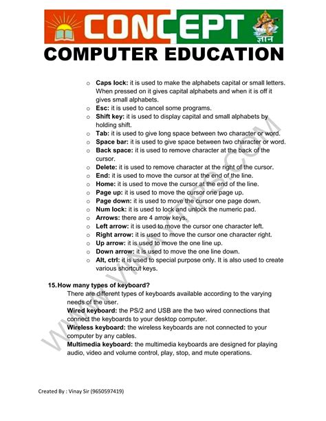 1 Basic Computer Notes In English 1pdf 1 Basic Computer Notes In English 1pdf