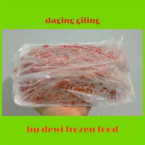 Jual Premium Daging Giling Sapi 500 Gr Frozen Di Seller Frozen Food Ibu Dewi Grogol Kota