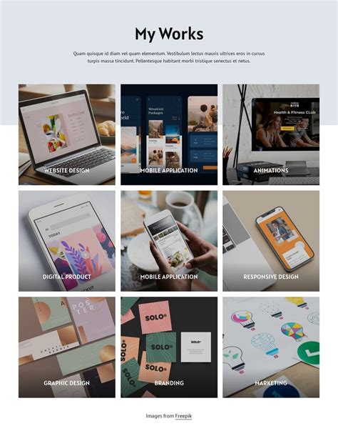 My Design Projects CSS Template By Nicepage