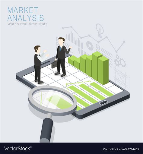 Market Analysis Concept Royalty Free Vector Image