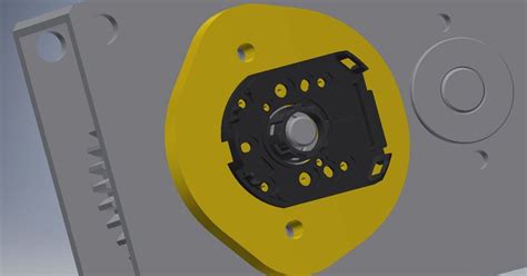 Amt103 V Encoder Mount For Nanotube By Caitlyn B Download Free Stl