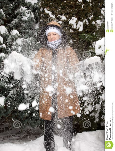Pretty Woman Portrait Outdoor Stock Image Image Of Elegant Pretty