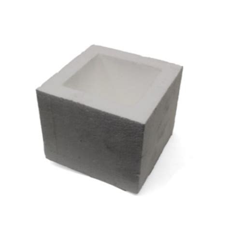 Polystyrene Cube Mould 100mm X 100mm Resapol