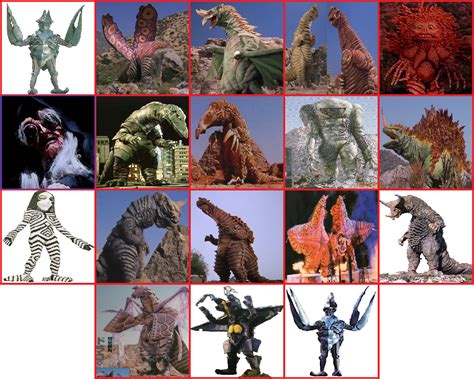 Ultraman Powered Kaiju Alien List By Randoman92 On Deviantart