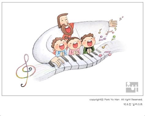 예수님 찬송가 이미지 그림 일러스트 박요한일러스트 네이버 블로그