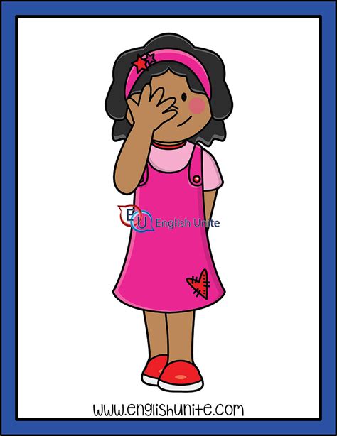 Nervous Girl Clipart