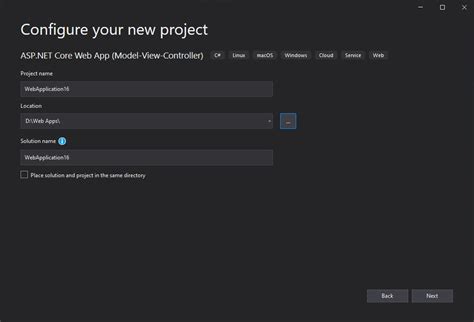 Set Up Active Directory Federation Services Ad Fs 50 Create An Aspnet Core Web App Model