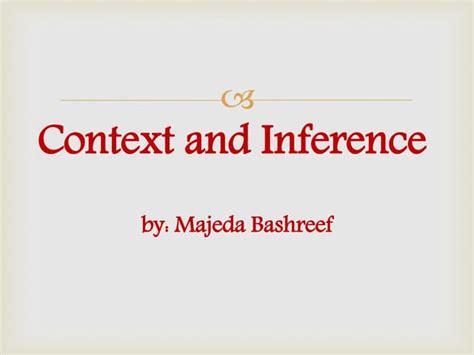 semantics context and inference pdf semantics pdf