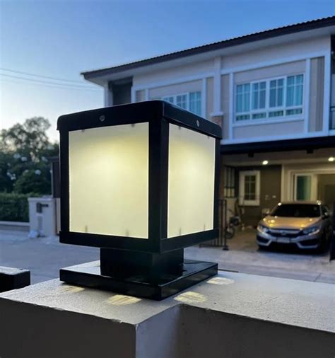 โคมไฟหัวเสา โซล่าเซลล์ Ennxo