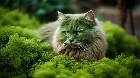 잔디에 녹색 고양이 좋은 녀석 코키아스 신록 고화질 사진 사진 배경 일러스트 및 사진 무료 다운로드 Pngtree