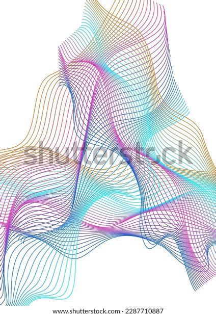 Gradient Curve Background White Vector Noise Stock Vector Royalty Free 2287710887 Shutterstock