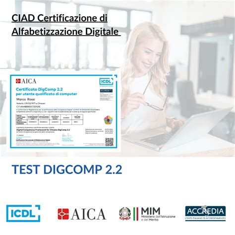 Test Icdl Digcomp 2 2 Value Cert S R L