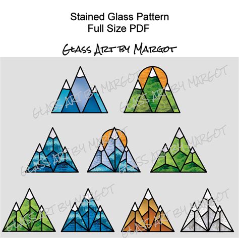 Simple Stained Glass Patterns For Beginners