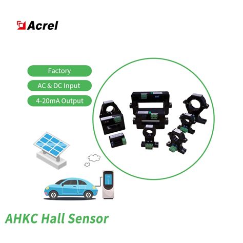 acrel ahkc eka 0~ 50 500 a input 5v 4v output split core hall effect