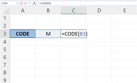 Working With Character Codes And Characters In Excel
