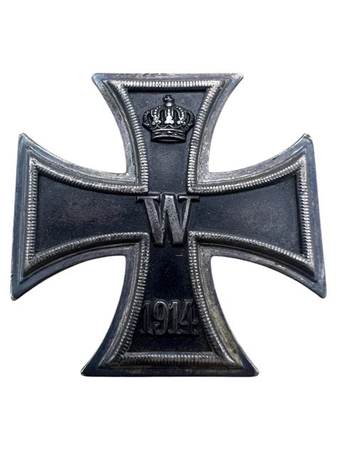 1ww Imperial Iron Corss 1st Class With Box Danzig Militaria