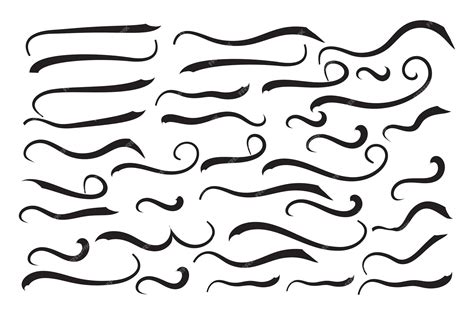 Premium Vector Text Tails Swoosh Baseball Sign Typography Font Curve