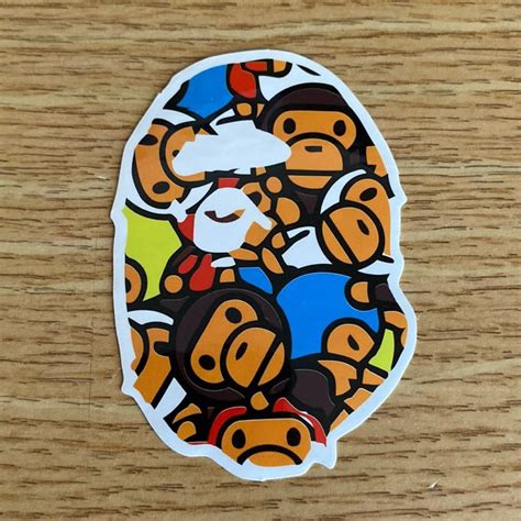 Bape Sticker Bape Art Graffiti Characters Diy Canvas Art Painting