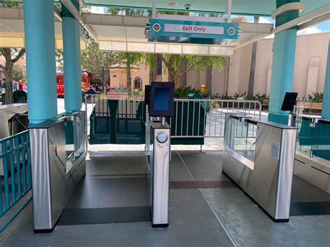 New Automated Test Gate Installed At Disney California Adventures Main