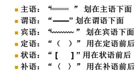 汉语中什么叫主语，谓语，宾语，定语，状语，补语 百度经验