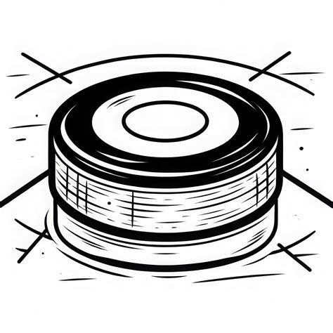 Puck Ledo Ritulio Piešimo Forma Nemokamai