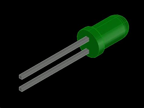 Led En 3d En Autocad Descargar Cad Gratis 276 44 Kb Bibliocad