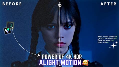 Alight Motion Video Editing 😍 How To Edit 4k Hdr Video Tutorial How